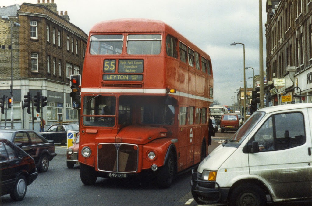 Pictures of Iconic Routemaster Buses on the Streets of London in the ...