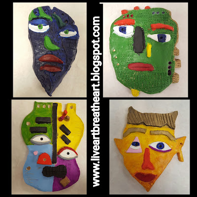 Live Art, Breathe Art: Making Abstract Ceramic Masks