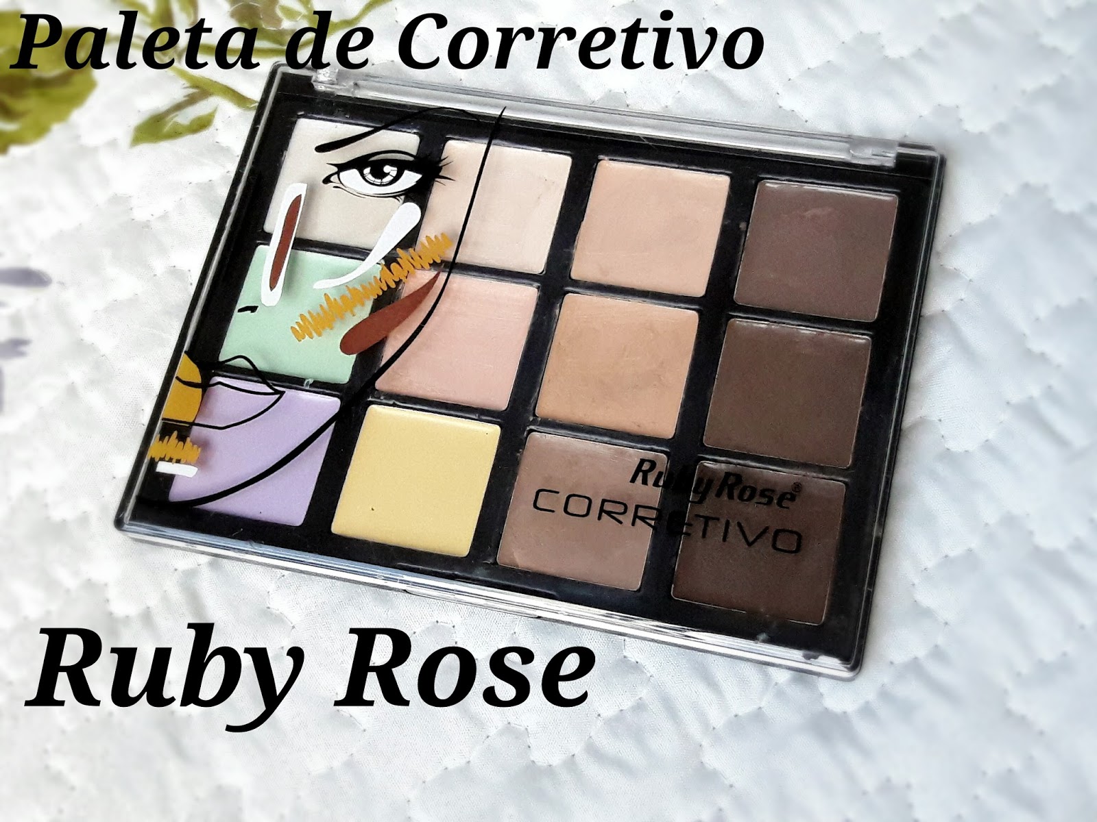 Larissa Soeiro: Resenha: Paleta de Corretivo Ruby Rose