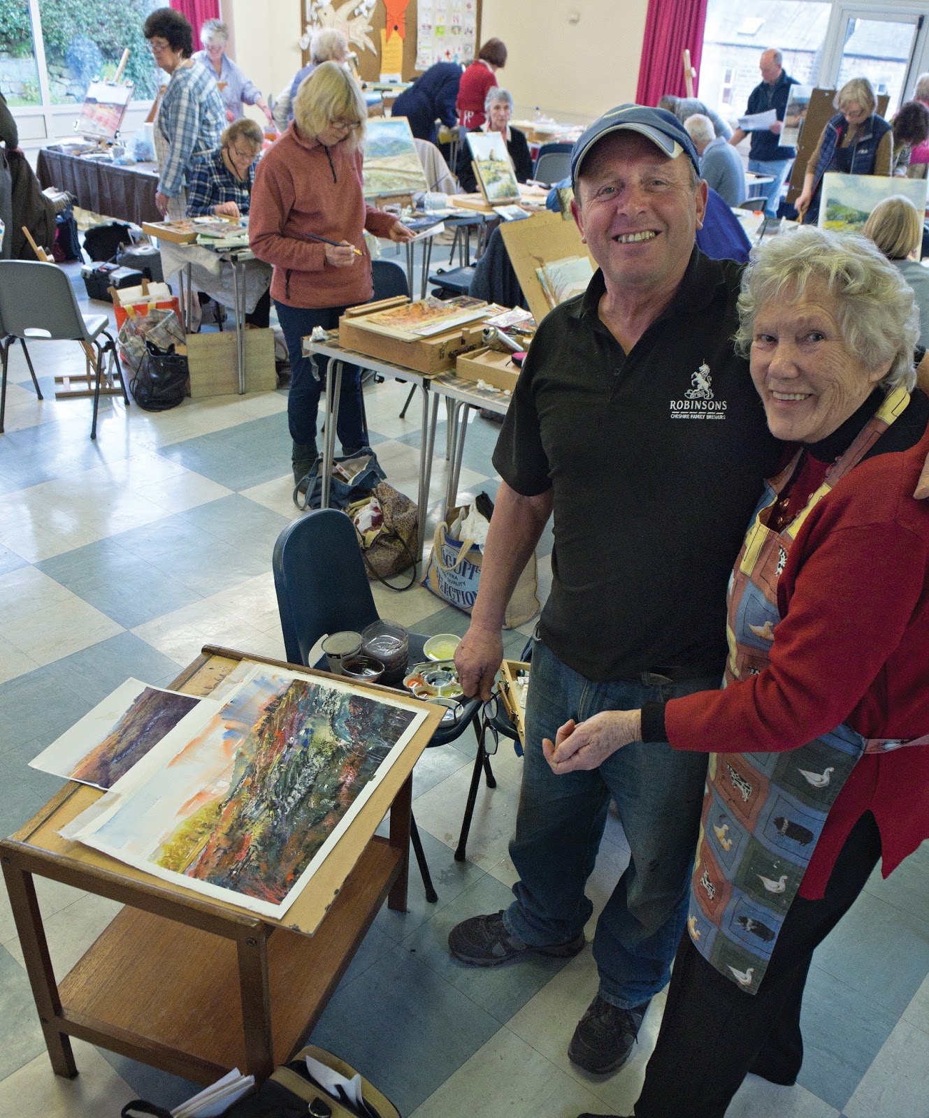 Robert Dutton Artist: From Matlock to the moors