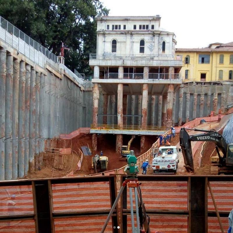 .: The engineering project designed so that the structure of the Chapel ...