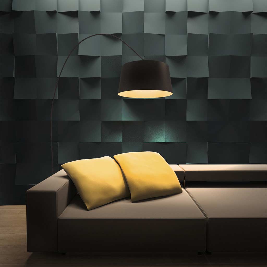 Modern 3d gypsum wall panels choice and installation