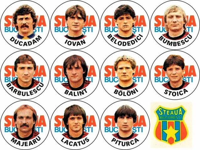 Botões para Sempre: Steaua de Bucareste 1986