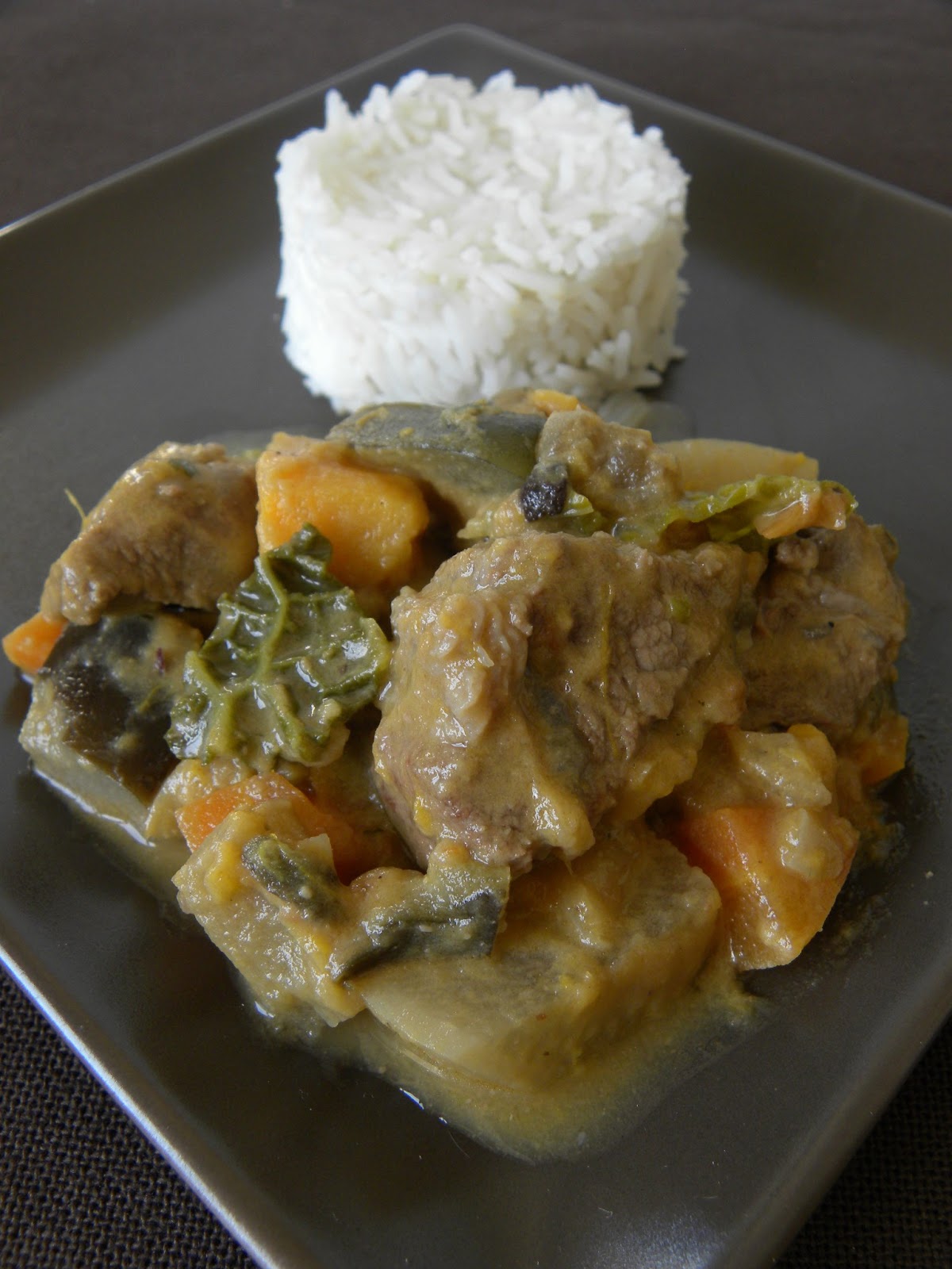 Vadrouilles gourmandes : Mafé de boeuf aux légumes