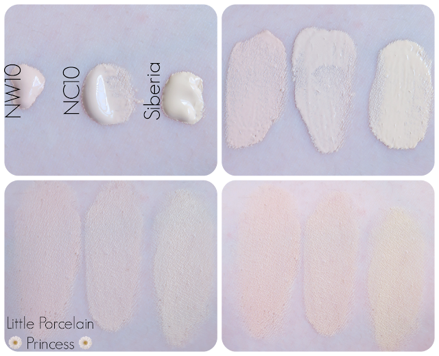 Little Porcelain Princess: Review: MAC Studio Fix Fluid NC10 VS NW10