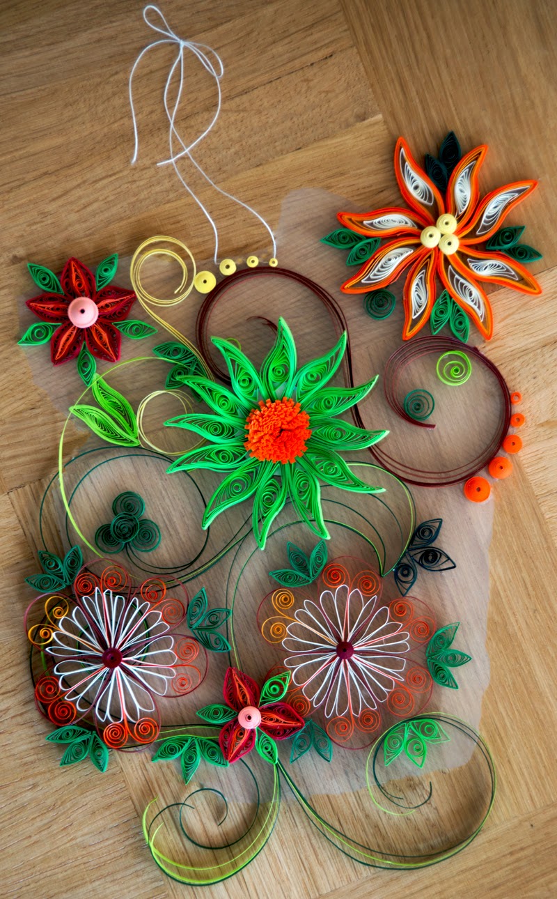 Quilling and Other Projects: Quilled Wall Hanging