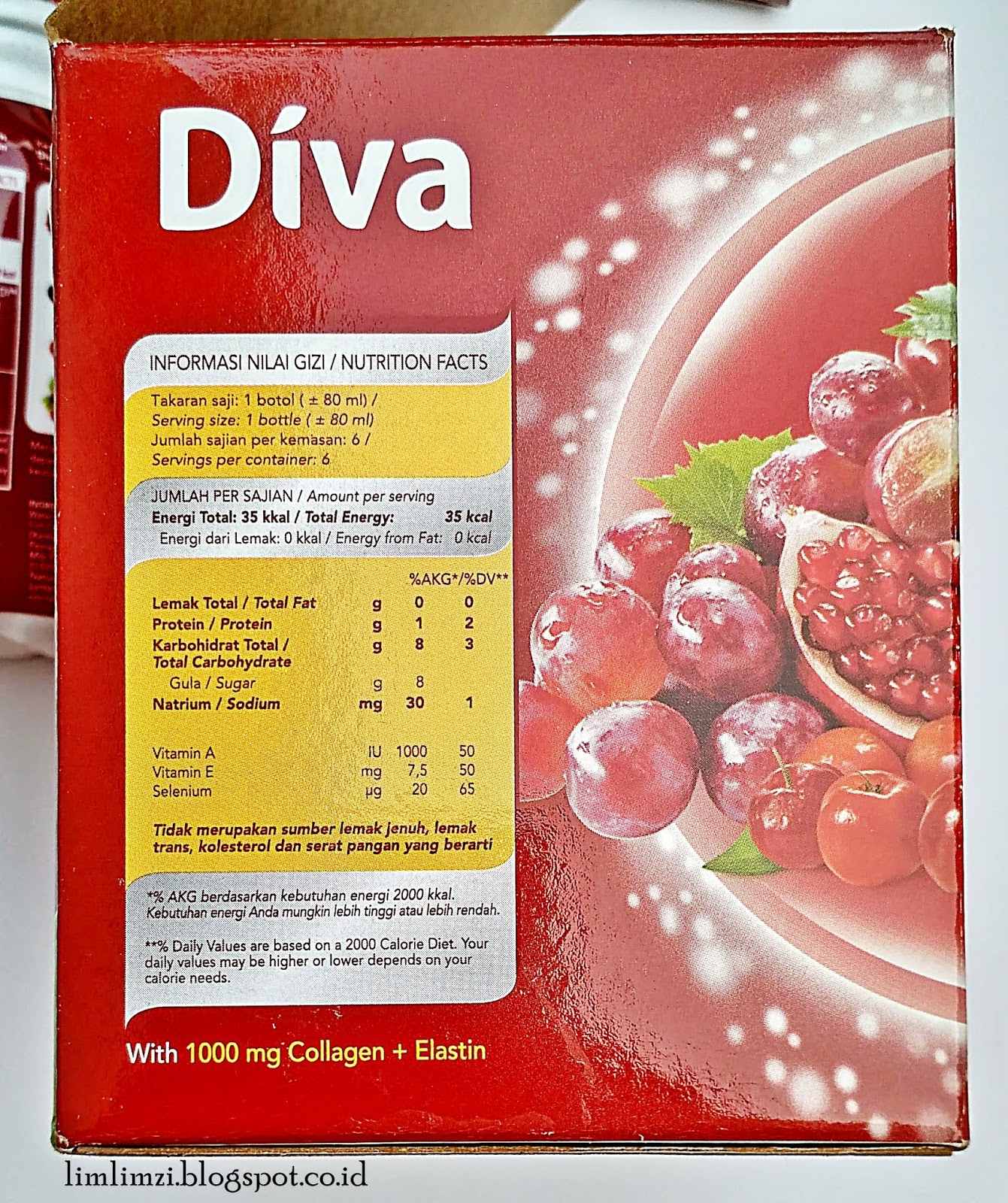 [REVIEW] Diva Beauty Drink - pyramid | limaszi