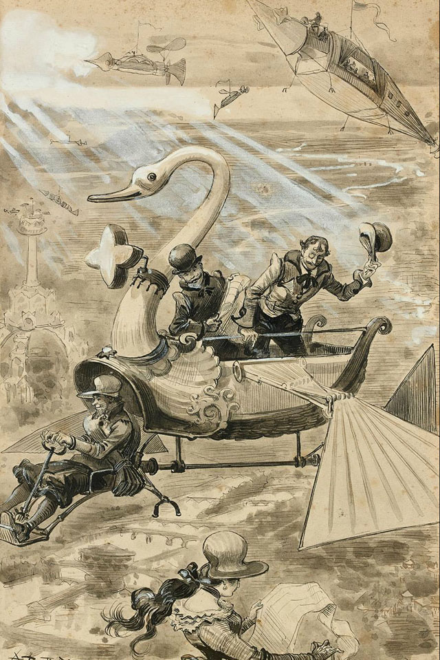 Albert Robida et son Blog': Un original de Robida...