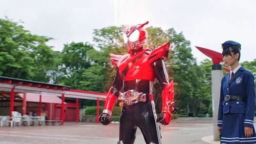 Kamen Rider Drive Episode 1 Clip: Drive's 1st Can Of Whoop @$$ - JEFusion