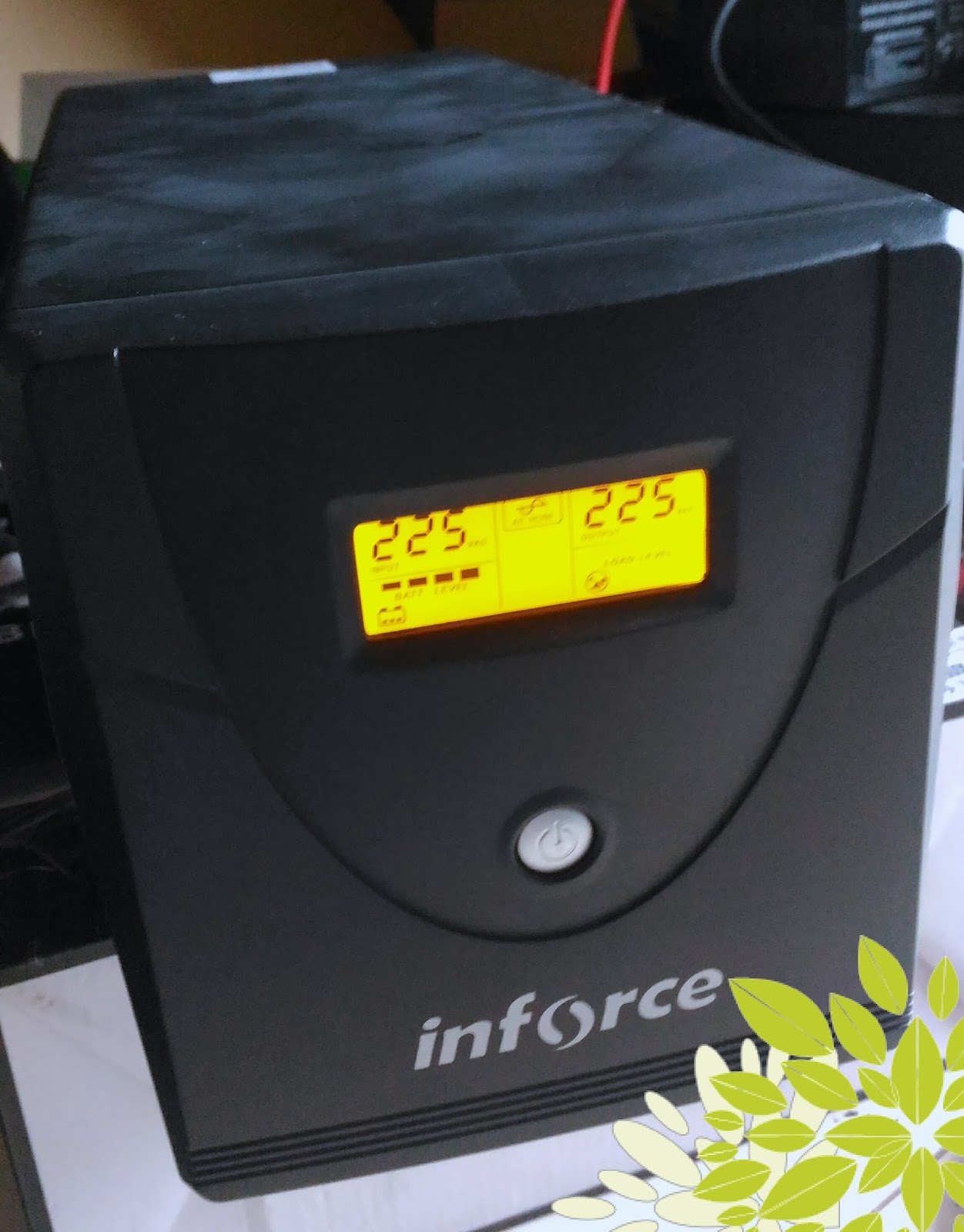 UPS DAN STABILIZER BALI: UPS INFORCE 1200 MODIF ACCU 32-100AH