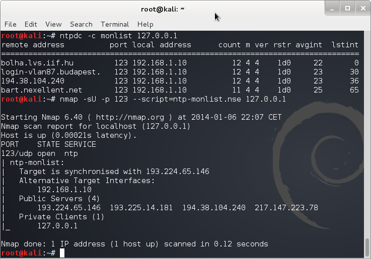 The Evil Bit Blog: NTP reflection DDoS attacks