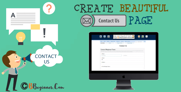How to Create Beautiful Contact Us Page for Your Blog?
