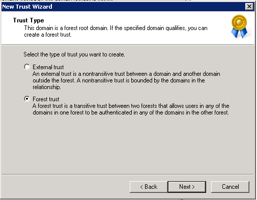 Create Windows Trust between two domains | TechCrumble