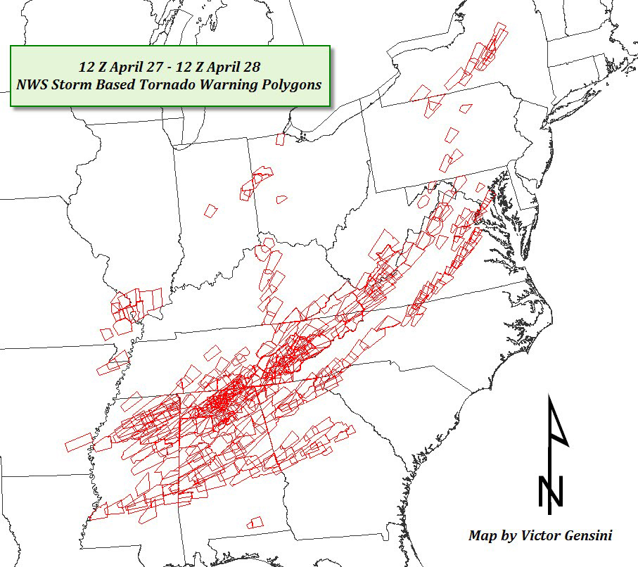 The Original Weather Blog: #1 Weather Disaster of 2011: Southeast ...