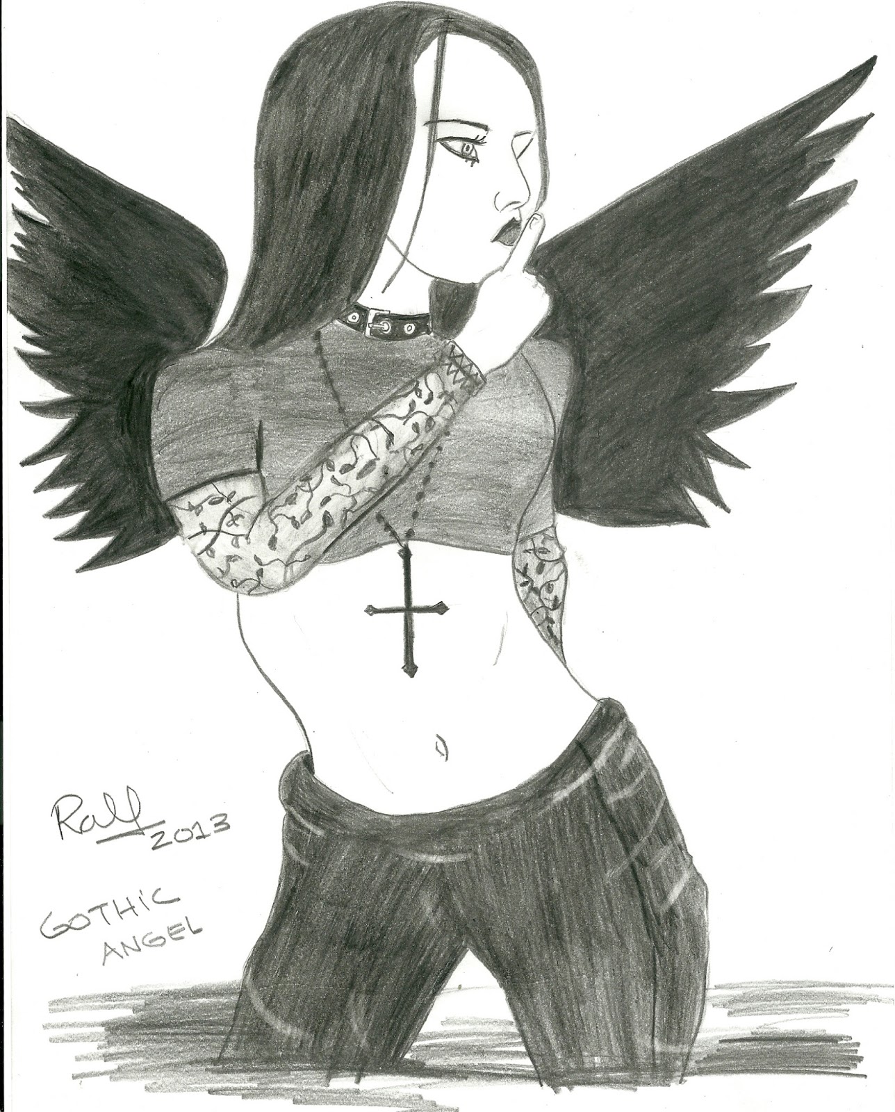 Alma do Desenho: Desenhos Góticos