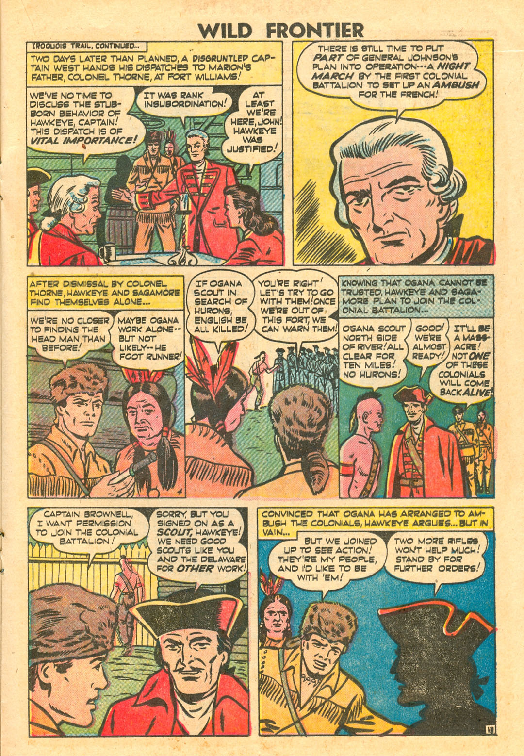 Old-fashioned Comics: Wild Frontier #01 - #07 (1955 - 1957) Complete ...