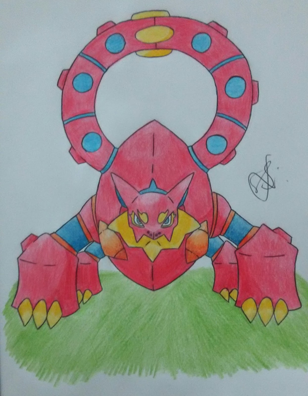 Tutorial de Desenho Volcanion