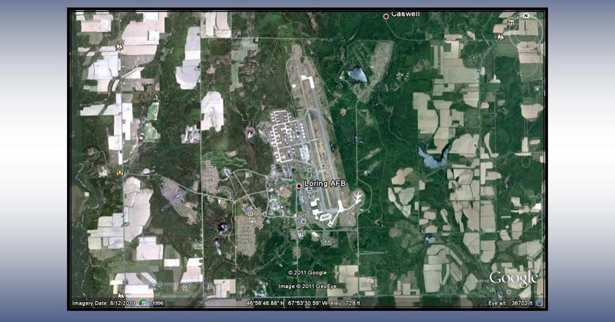 Limestone, Maine -- My Home Town: Selected Google Earth Images of ...