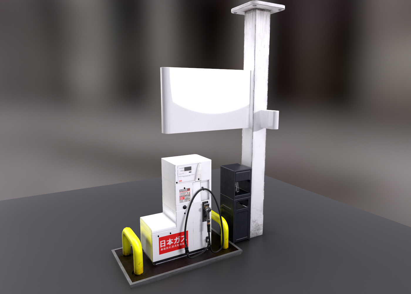 Ricky Thomas - 3D Artist: Gas Station - Texture Update