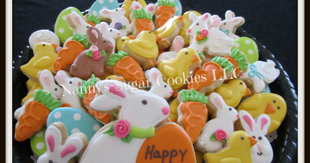Nanny's Sugar Cookies LLC: Easter Cookie Platters...