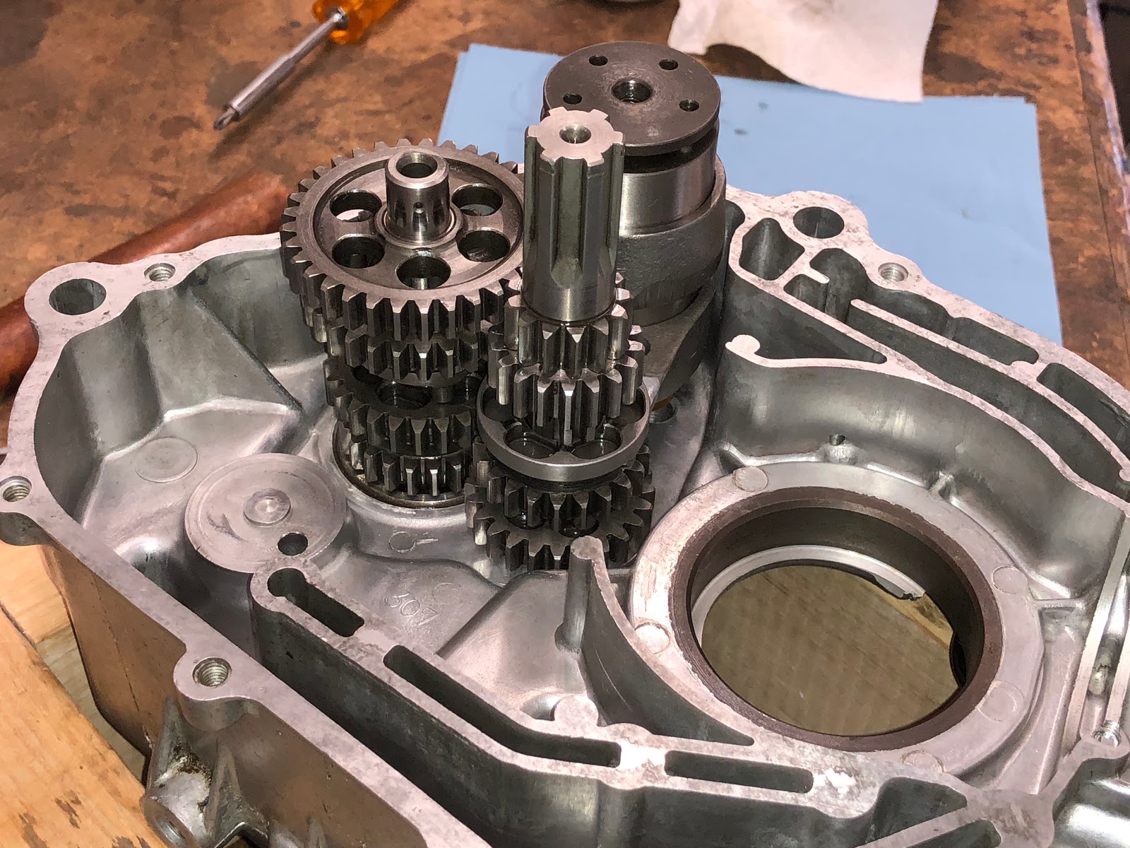Honda CT90 Engine Reassembly