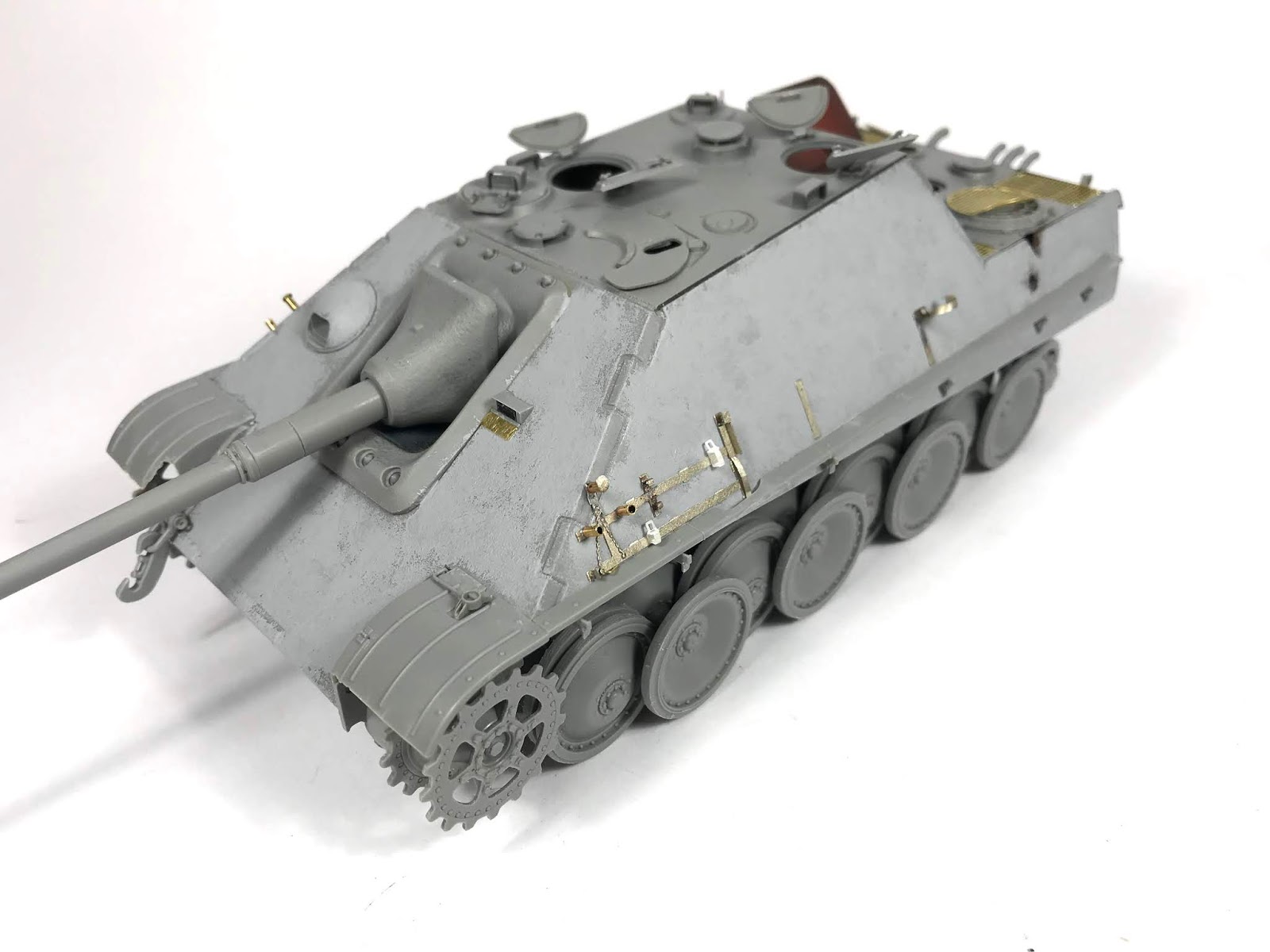 BATTLEMODELS: Takom Jagdpanther G1 Ready for paint