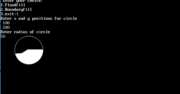 TechIT: FloodFill and BoundaryFill Program implemented in C using ...