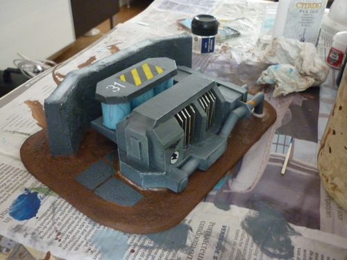 Another wargaming blog: Painting the Warhammer 40K plasma generator