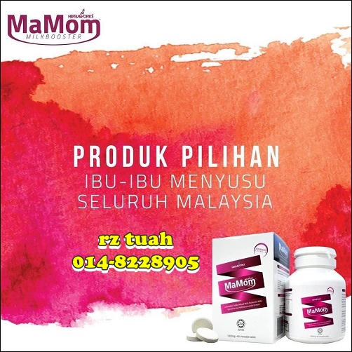 RZ Tuah - Jelita Shoppe Online Shoppe: MAMOM MILK BOOSTER BAYI KENYANG ...