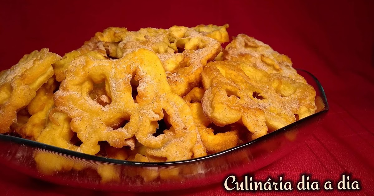 Culinária E o dia a dia : Filhoses de Forma