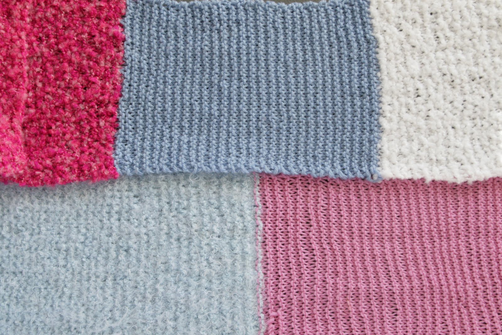 The Gauge Wars: Leftover Scraps of Yarn Afghan