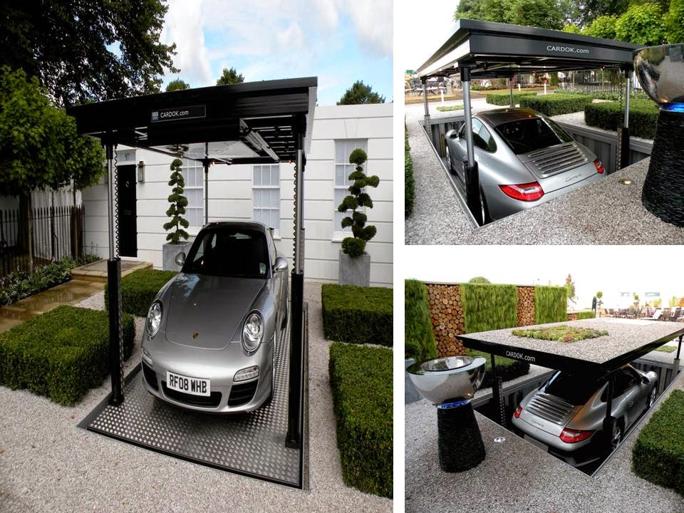 Unique Solutions Space-Saving Underground Home Car Parking