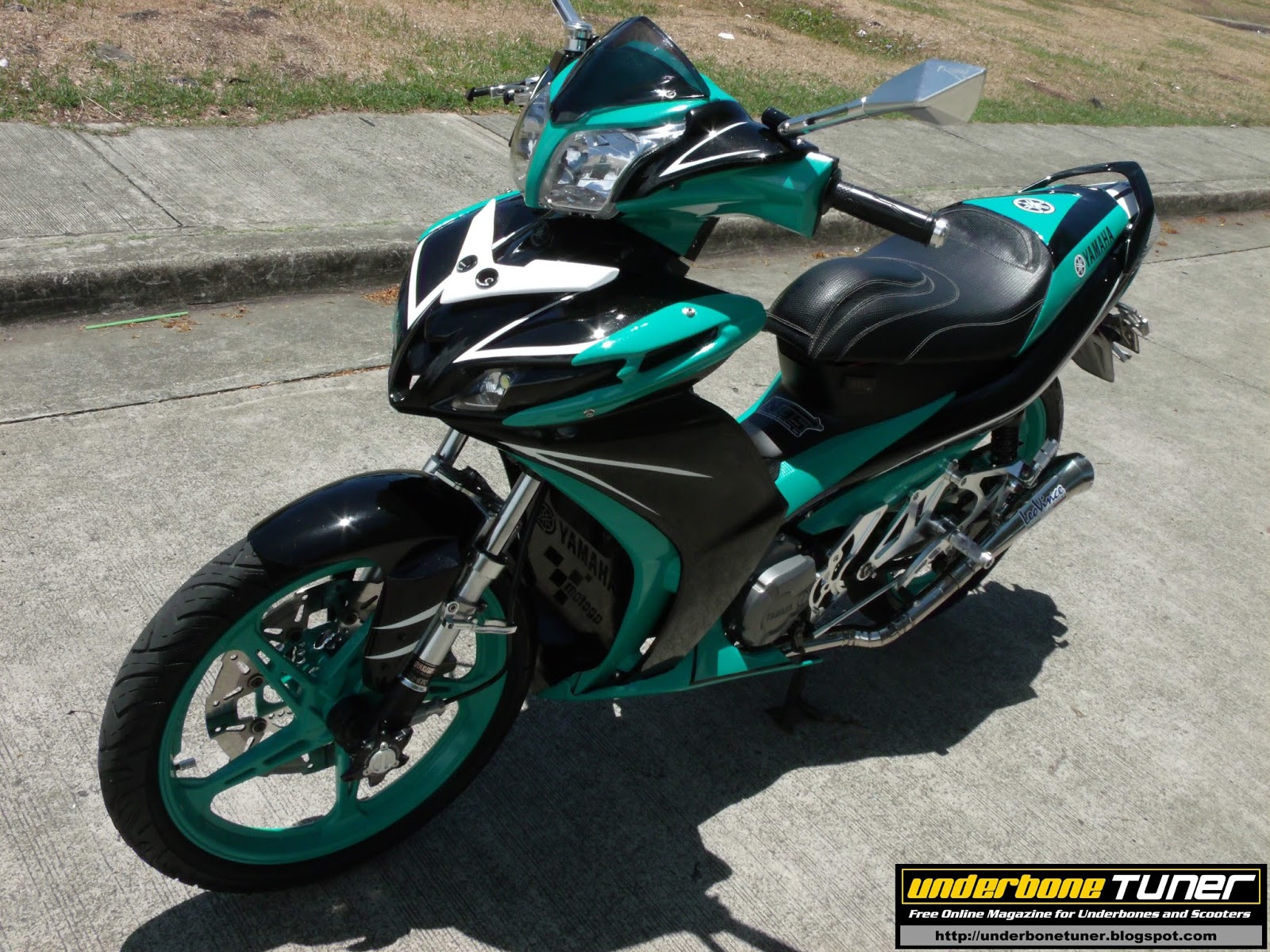 underbone tuner: Petronas Fomula 1 Team Inspired Modified Yamaha Vega ...