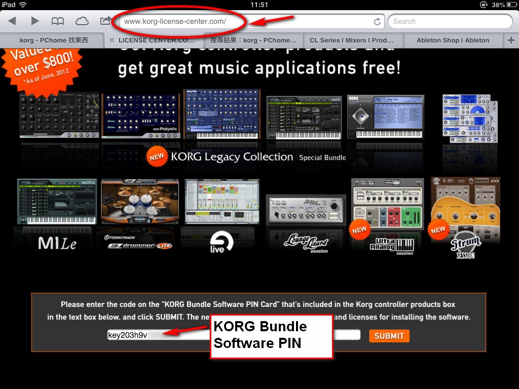 Sound Sketch: KORG M1 Le 啟動說明
