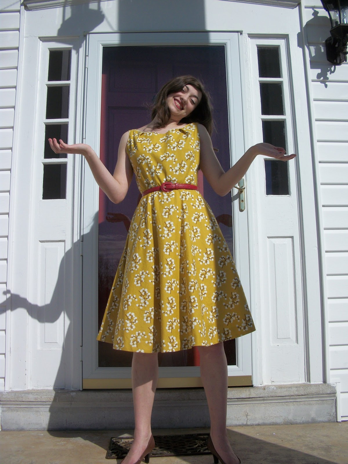 Retrospect: That 70's Upholstery Dress