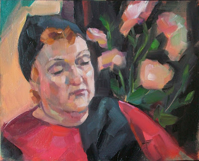 Alice Andreini's (almost) Daily Paintings: # 75: Sad Jester