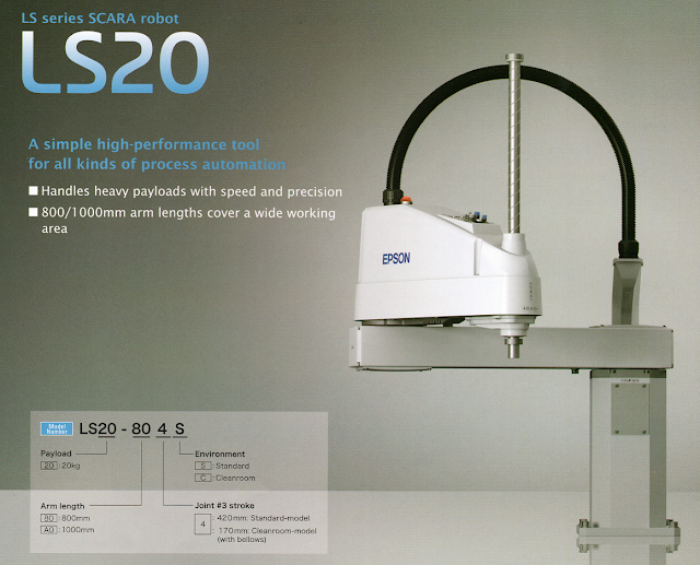 LS20 Series EPSON Robots | Robotics University