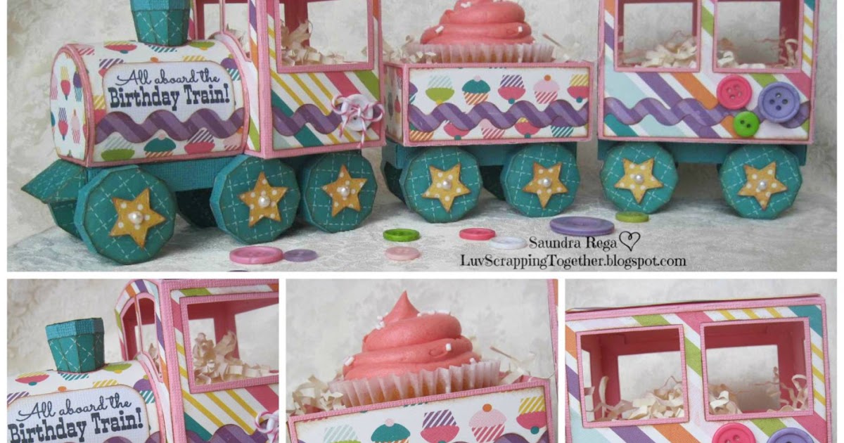 Here Comes the Birthday Train - myscrapchick