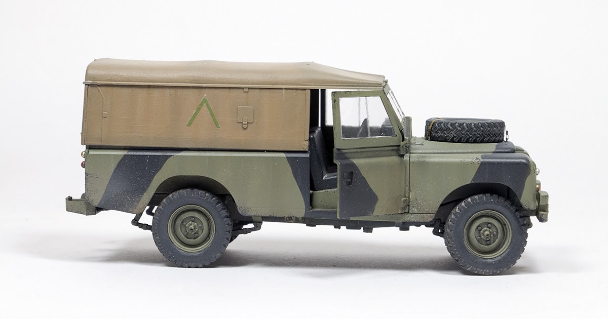 wyskalowani: [1/35] Land Rover - Armia Brytyjska
