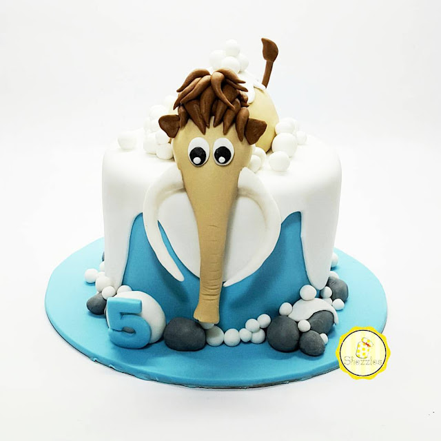 SHEZZLES | Cakes and Pastries: Mammoth Theme Birthday Cake