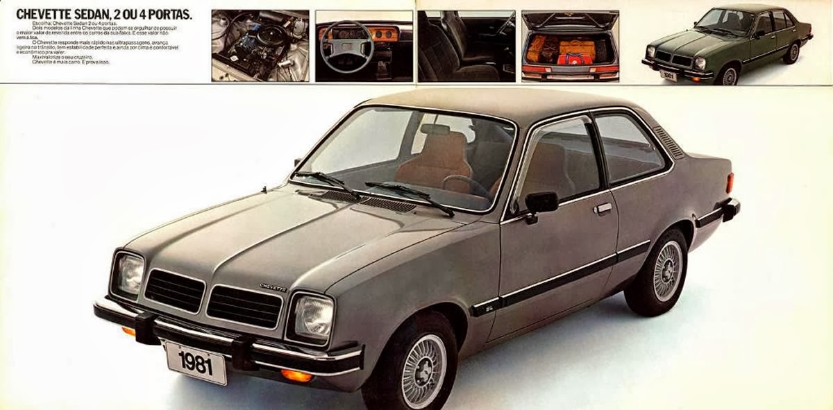 Crônicas Automotoras: História do Chevette (1981)