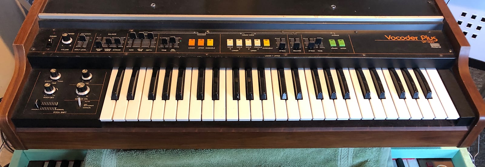 MATRIXSYNTH: Roland Vocoder Plus VP-330 1970s Black