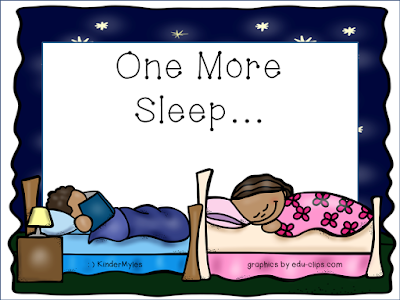 KinderMyles: One More Sleep