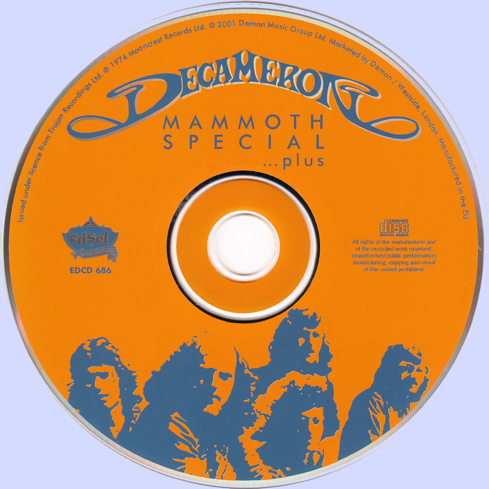 Plain and Fancy: Decameron - Mammoth Special… Plus (1974 uk, incredible progressive folk rock)