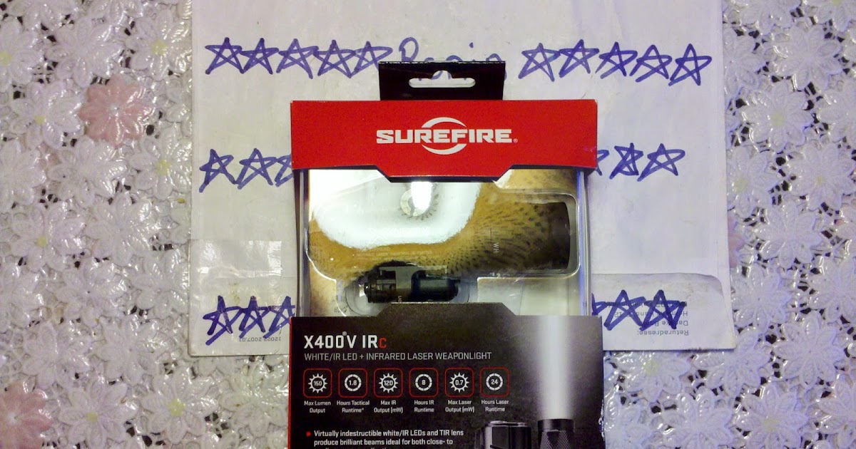 Ronin Tactical's New Site: SureFire X400V-IRc Vampire WeaponLight w ...