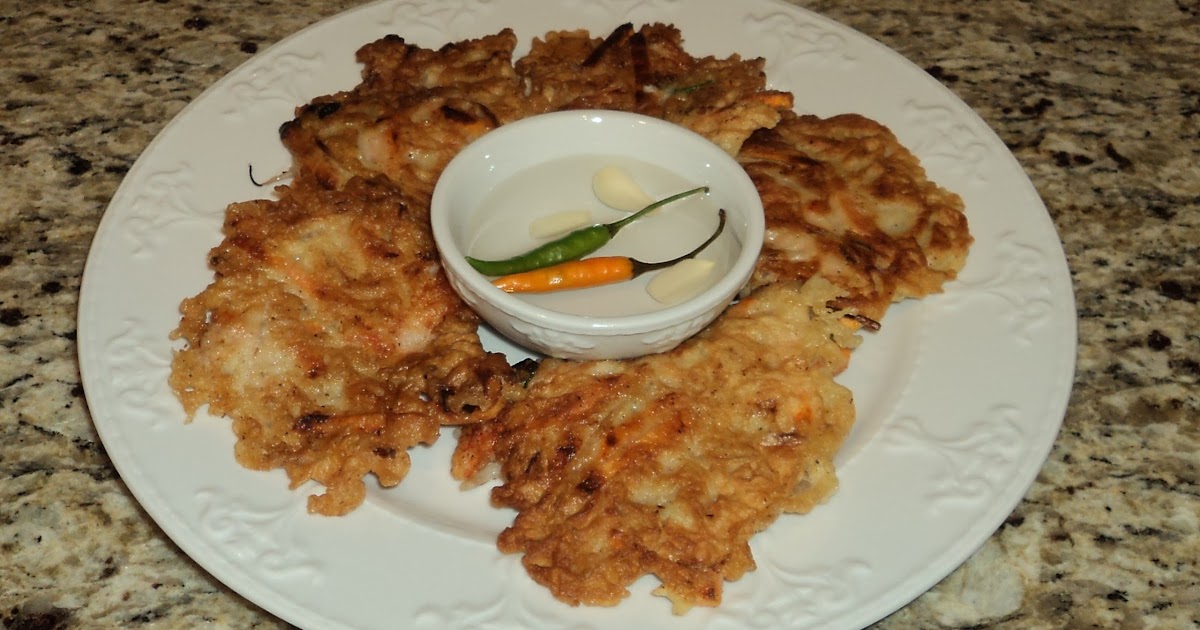 Filipino Food Aficionado: Okoy / Ukoy (Crispy Shrimp Fritters)