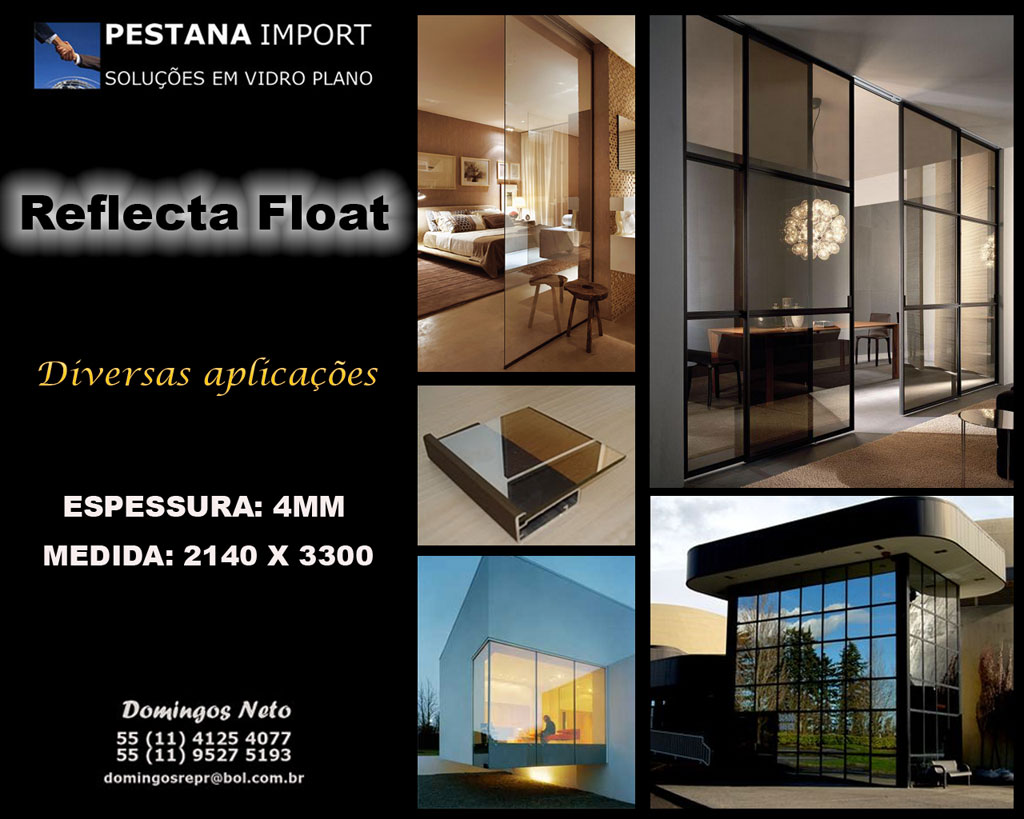 Vidros e Cristais Planos: Reflecta Float