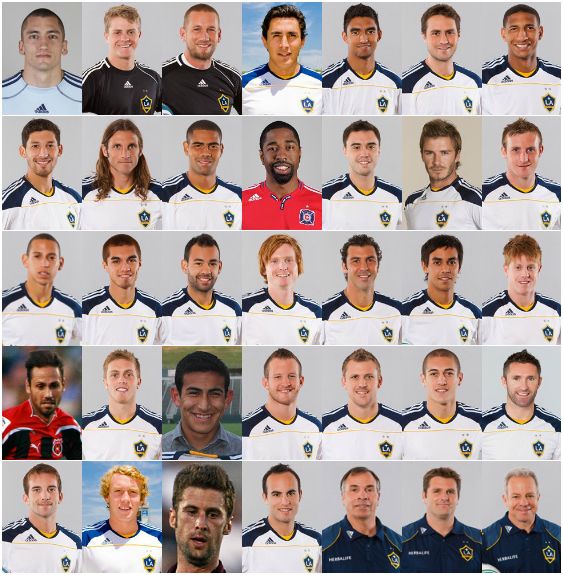 sport t shirts: Los Angeles Galaxy Major League Soccer champions squad ...