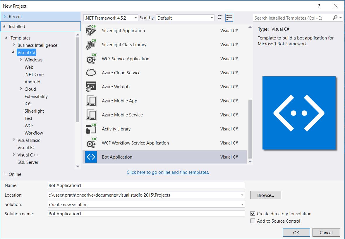 Web Snippets: Getting started with Microsoft bot connector