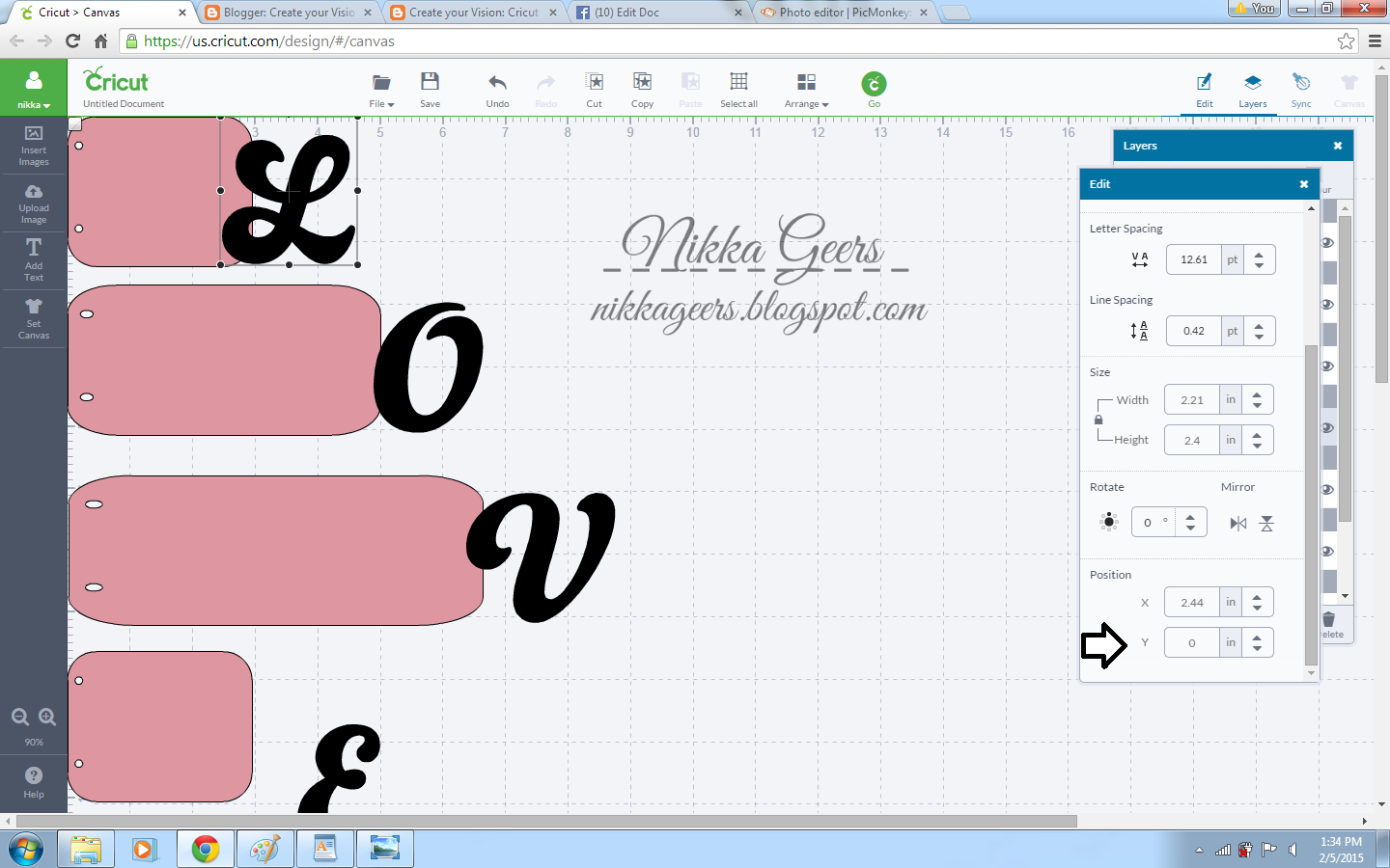 Create your Vision: Cricut Explore Tutorial - Chipboard Alphabet Book